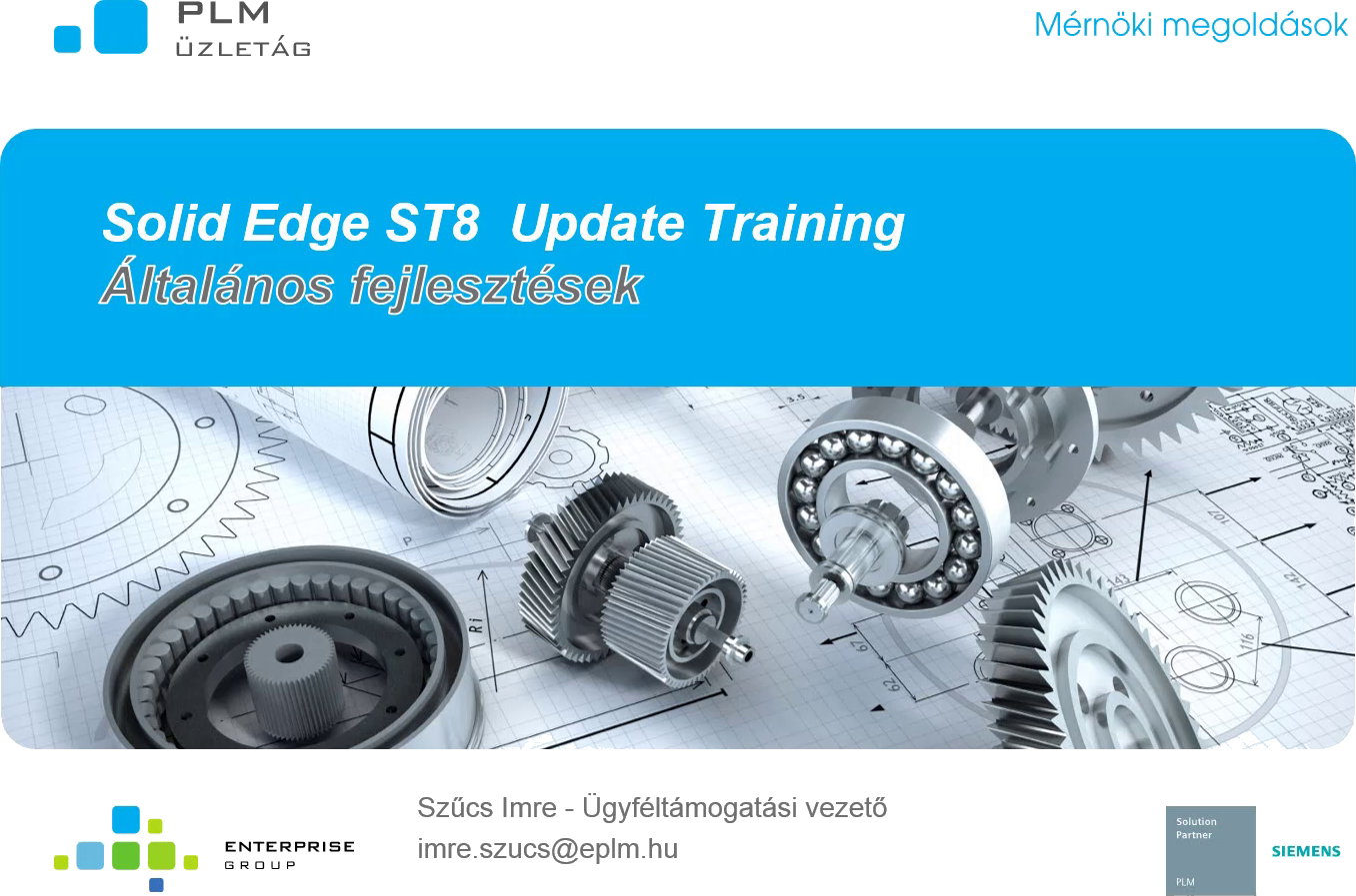 Solid Edge ST8 fejlesztései - EPLM
