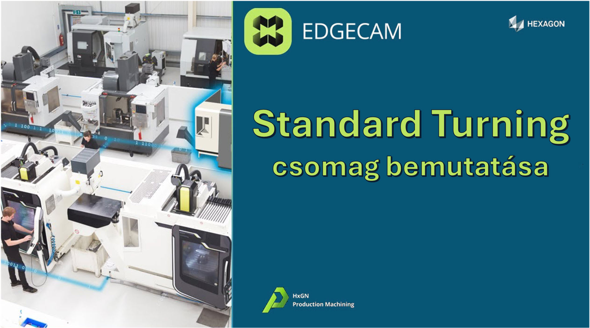 EDGECAM csomagok bemutatása - Standard Turning - EPLM